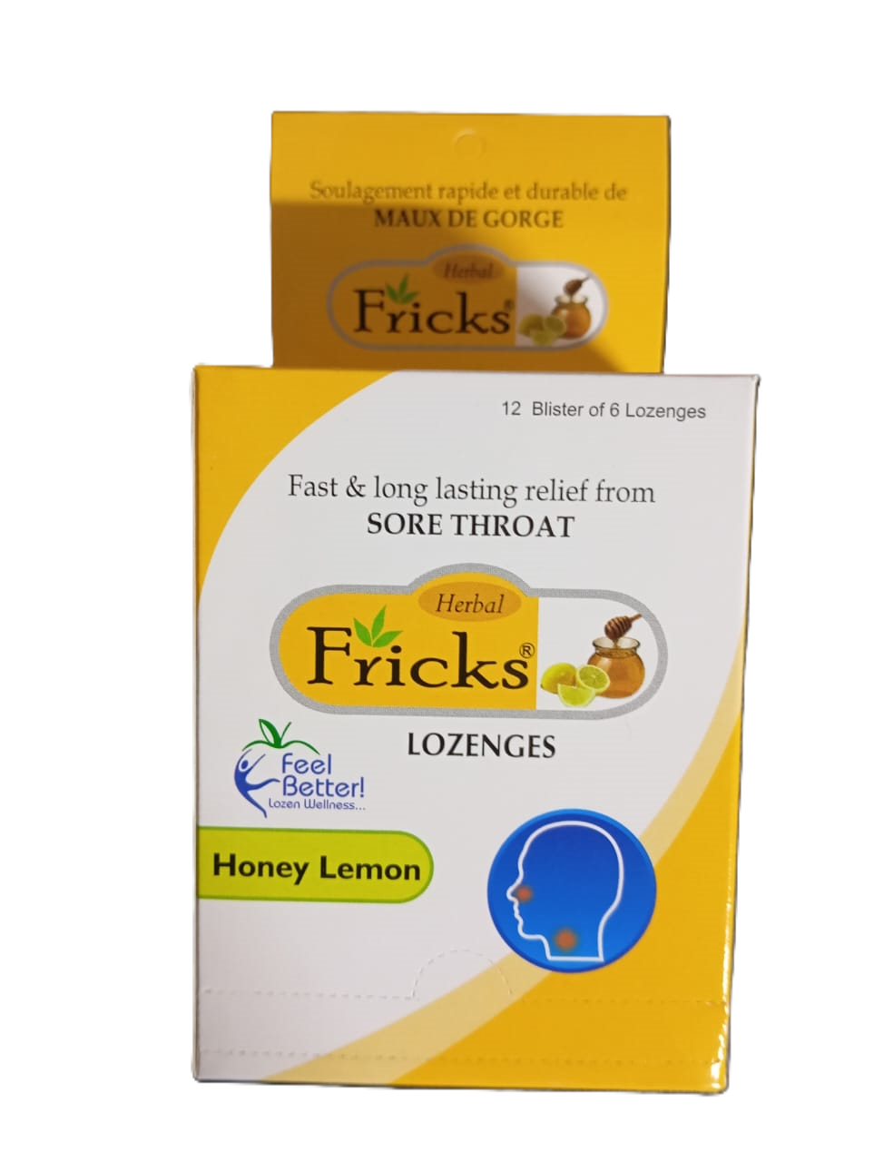 Fricks Herbal Lozenges 72’s - Supreme Pharmacy