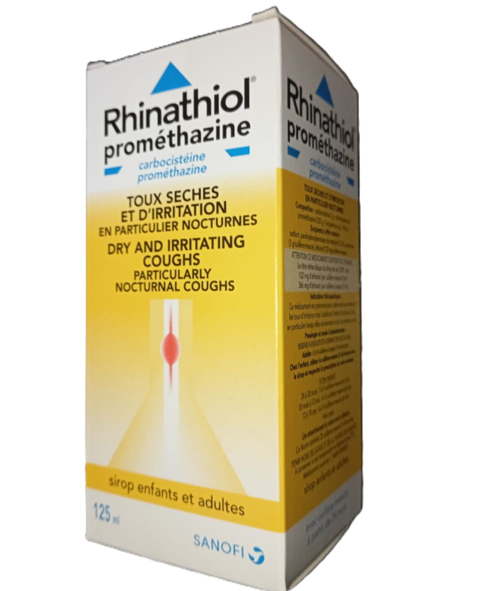 Rhinathiol Promethazine Syrup (125 ml) - Supreme Pharmacy